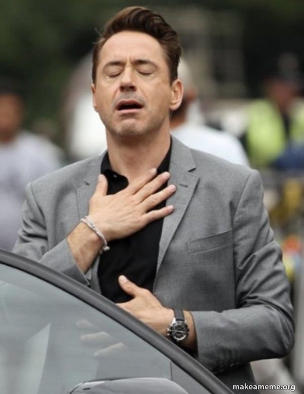 - Tony Stark Relief Meme Generator