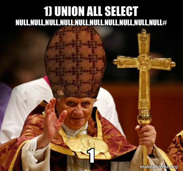 1) UNION ALL SELECT NULL,NULL,NULL,NULL,NULL,NULL,NULL,NULL,NULL,NULL ...