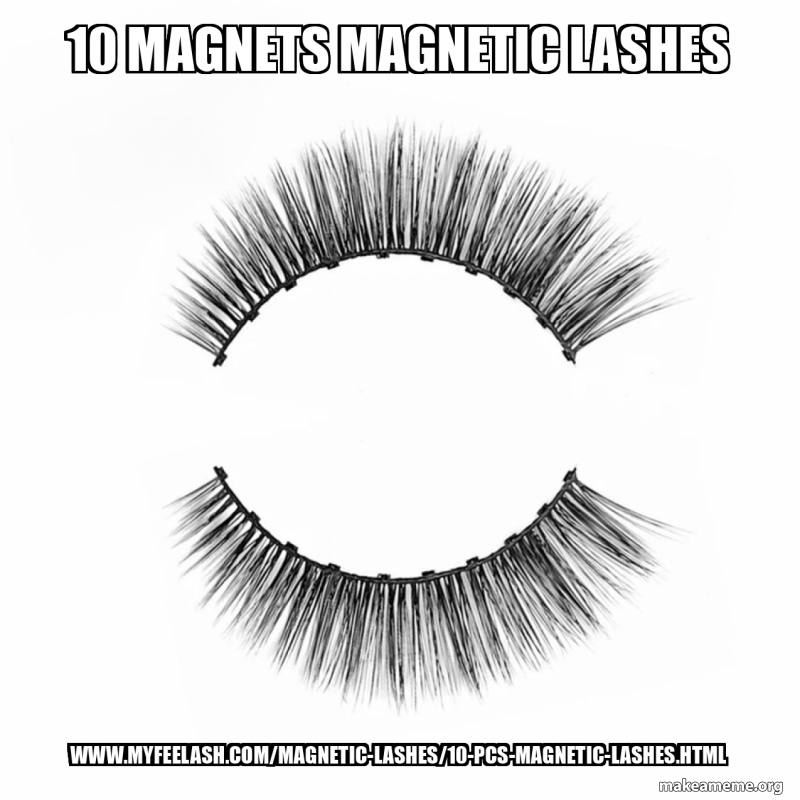 10 Magnets Magnetic Lashes www.myfeelash.com/Magnetic-Lashes/10-Pcs ...