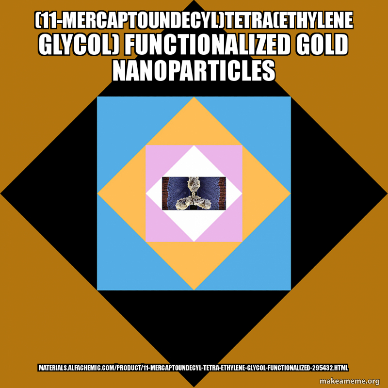 (11-Mercaptoundecyl)tetra(ethylene glycol) functionalized gold ...