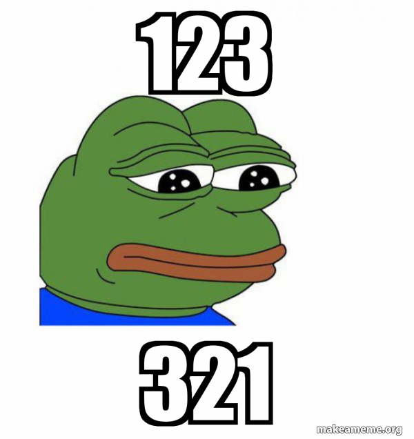 123 321 - Feels Bad Man Meme Generator