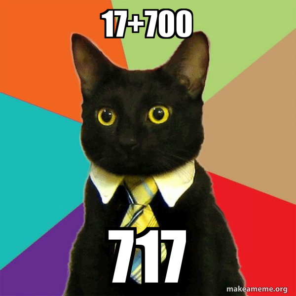 17+700 717 - Business Cat Meme Generator