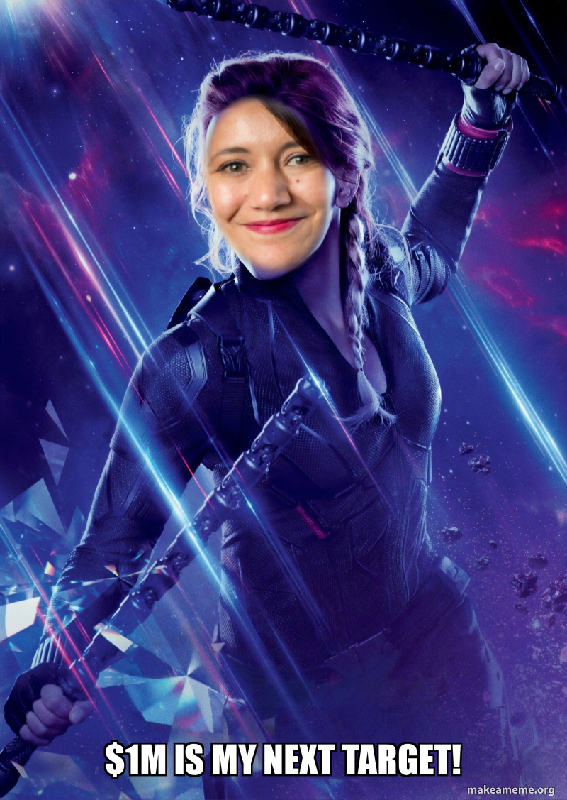 $1M is my next target! Meme Generator