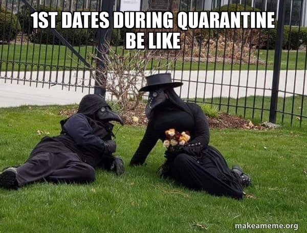 1st dates during quarantine be like Meme Generator