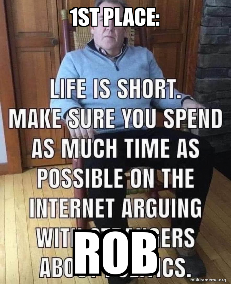1st plAce: Rob Meme Generator