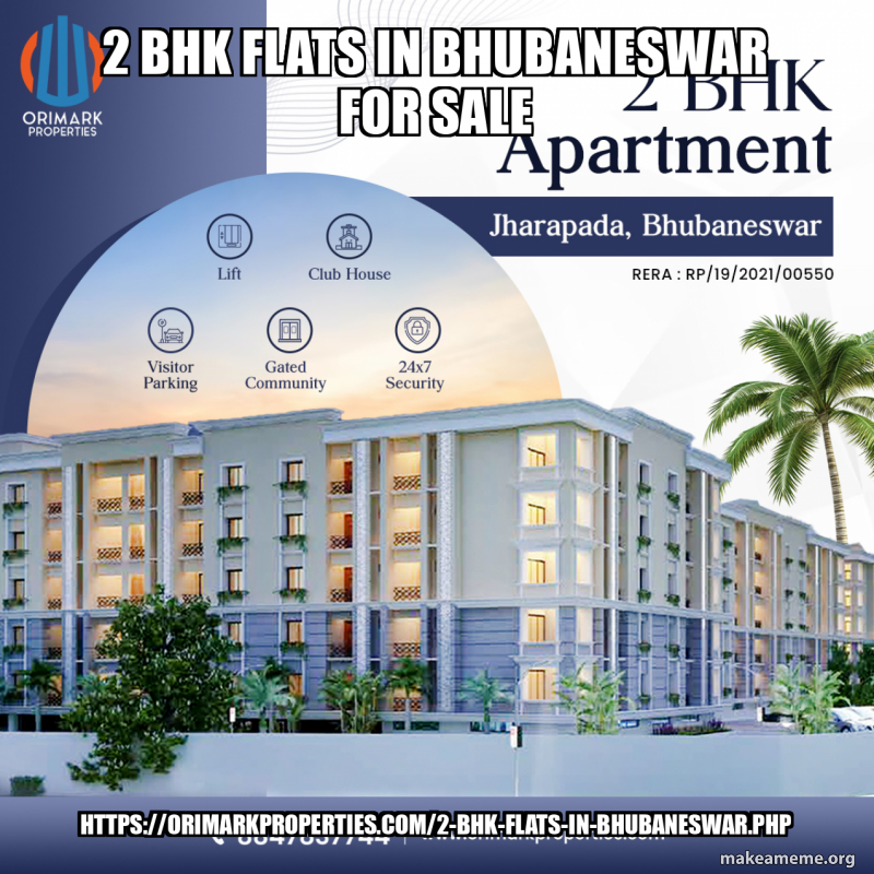 2 BHK Flats in Bhubaneswar for Sale https://orimarkproperties.com/2-bhk ...