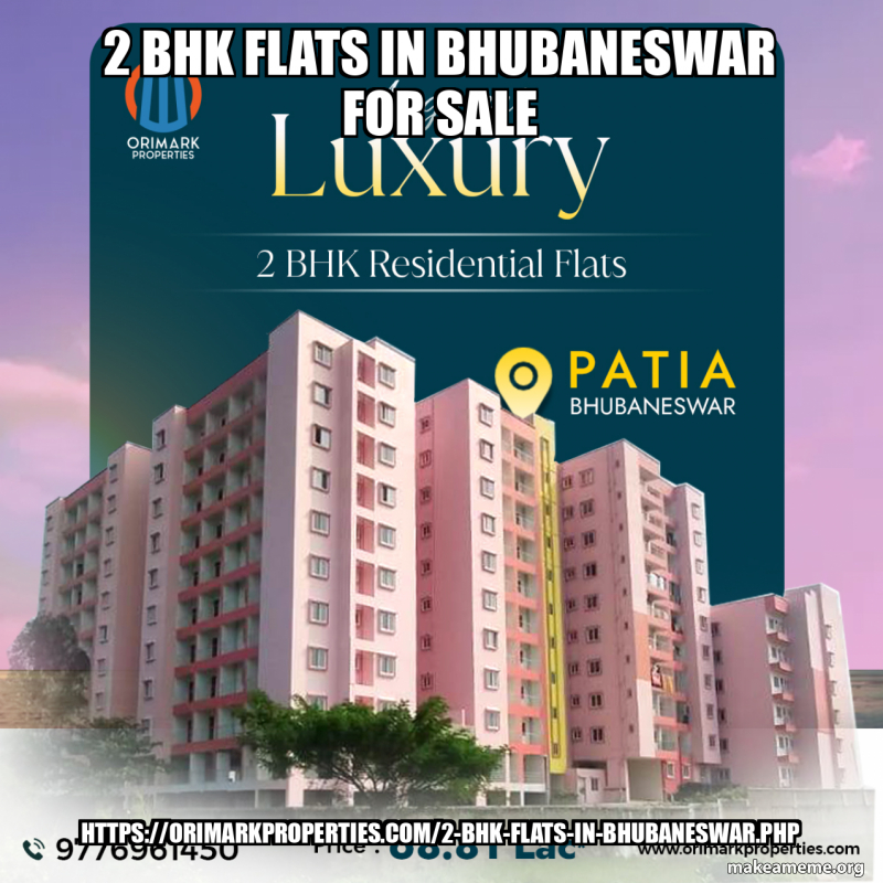 2 BHK Flats in Bhubaneswar for Sale https://orimarkproperties.com/2-bhk ...