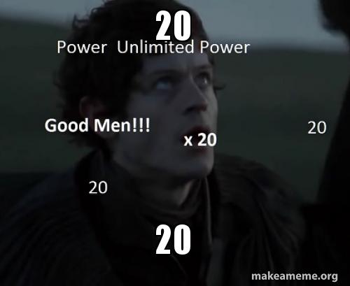 20 20 - 20 Meme Generator