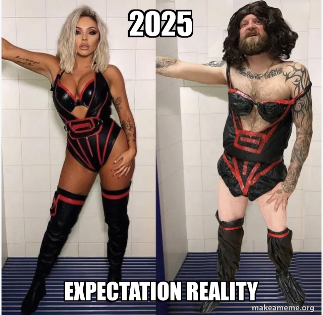 2025 Expectation Reality Meme Generator
