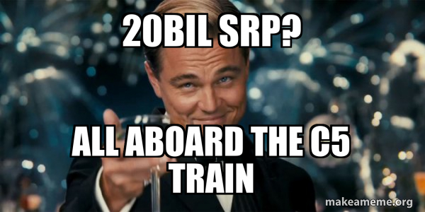 20bil SRP? All aboard the C5 train - Great Gatsby Reaction - Leonardo ...