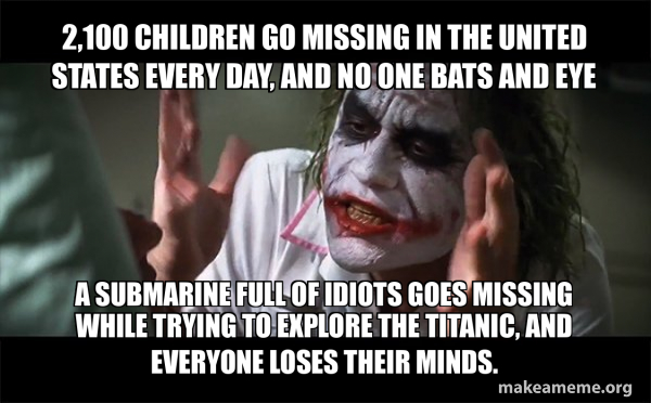 2,100 children go missing in the United States every day, and no one ...