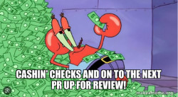 Mr Krabs Money Meme Generator Template