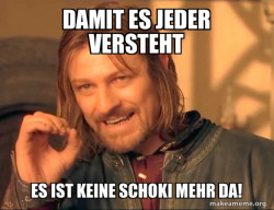 One Does Not Simply Meme Generator Template