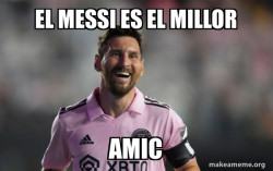 Happy Messi Meme Generator Template