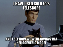 Spock and Cat Meme Meme Generator Template