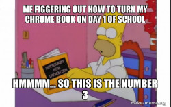 Computer Homer Meme Generator Template