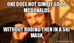 One Does Not Simply meme generator