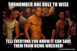 Fight Club Meme Generator Template