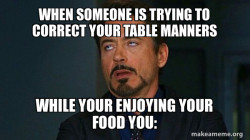 Tony Stark Eye Roll Meme Generator Template