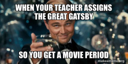 Great Gatsby Reaction - Leonardo DiCaprio Toast Meme Generator Template
