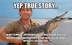 Steve irwin Meme Generator Template