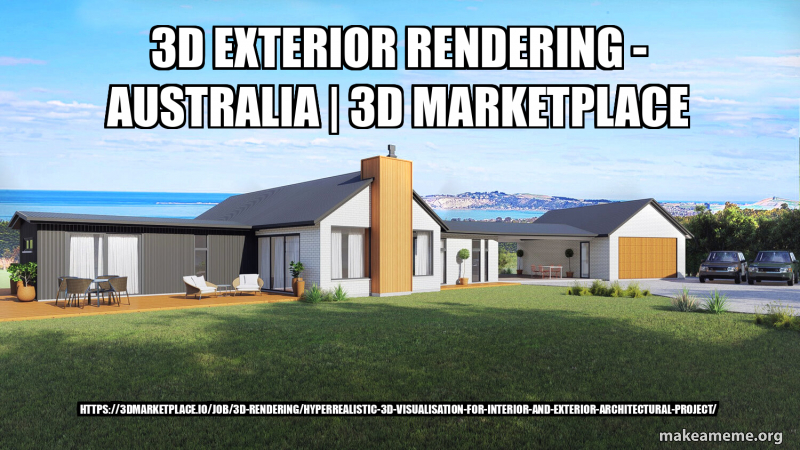 3D Exterior Rendering - Australia | 3D Marketplace https ...
