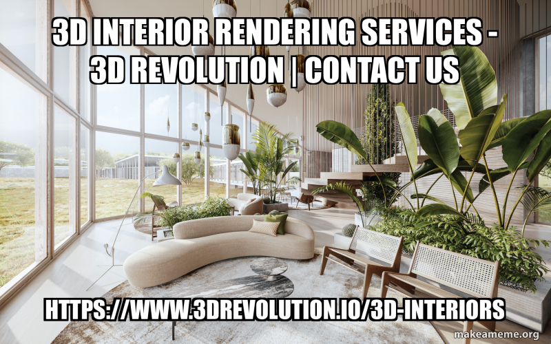 3D Interior Rendering Services - 3D Revolution | Contact Us https://www ...