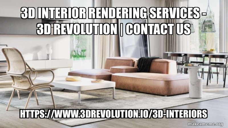 3D Interior Rendering Services - 3D Revolution | Contact Us https://www ...