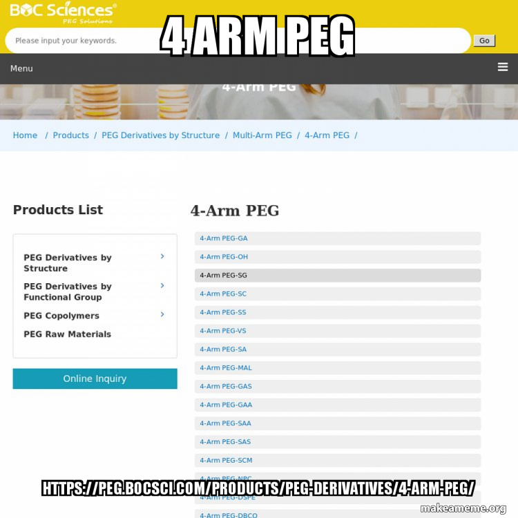 4 arm peg https://peg.bocsci.com/products/peg-derivatives/4-arm-peg ...