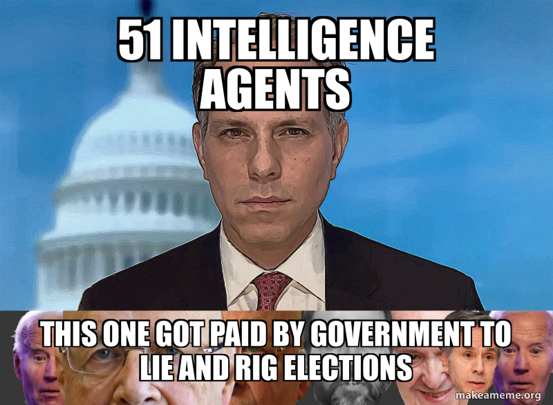 51 INTELLIGENCE AGENTS THIS ONE GOT PAID BY GOVERNMENT TO LIE AND RIG ...