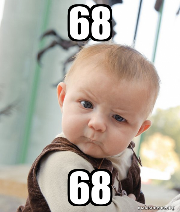 68 68 - Skeptical Baby Meme Generator