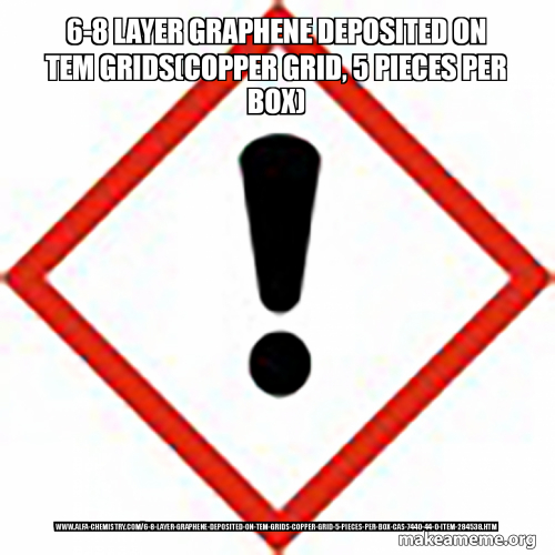 6-8 layer Graphene deposited on TEM Grids(Copper grid, 5 pieces per box ...