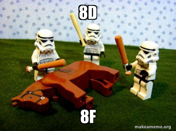 8D 8F - Flogging a Dead Horse Meme Generator