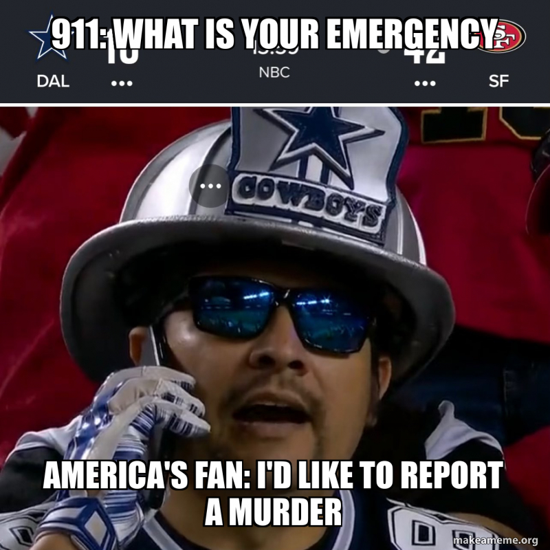 911: What is your emergency America's fan: I'd like to report a murder ...