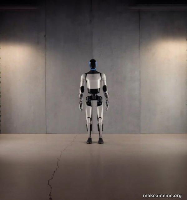 - Tesla Robot Meme Generator