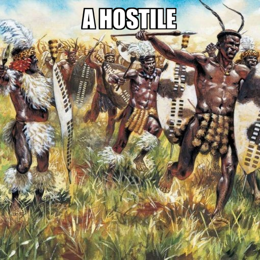 a hostile Meme Generator