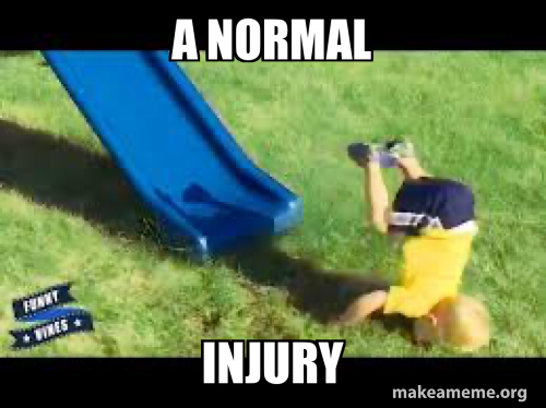 A normal Injury Meme Generator
