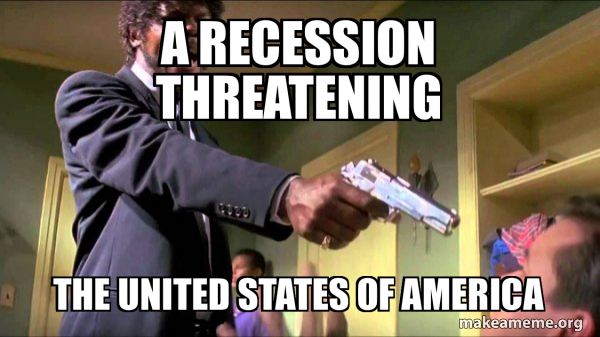 a recession threatening the united states of america - Samuel L ...