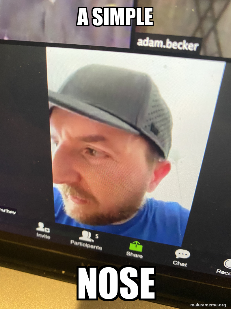 a Simple Nose | Make a Meme