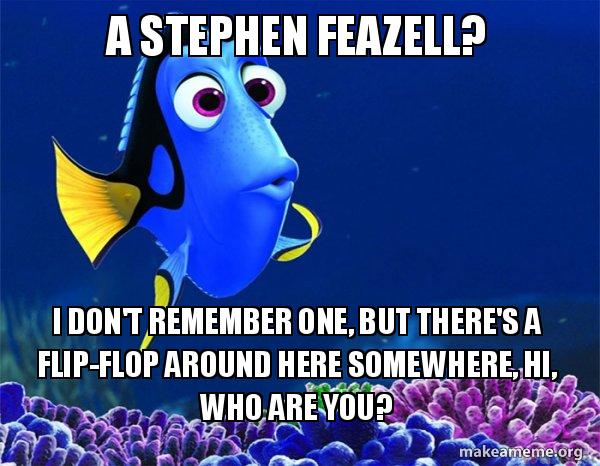 a stephen feazell? i don't remember one, but there's a flip-flop around ...