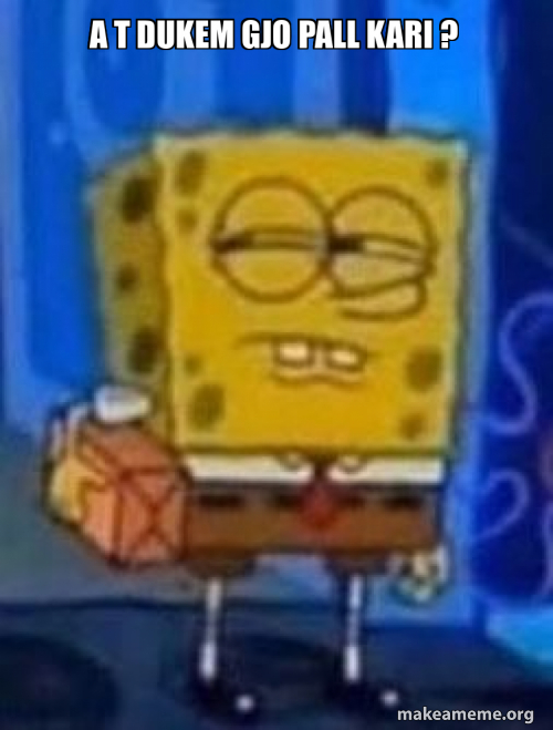 A t dukem gjo pall kari ? Meme Generator