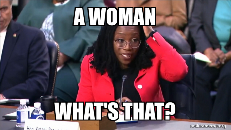 A WOMAN What's that? Meme Generator