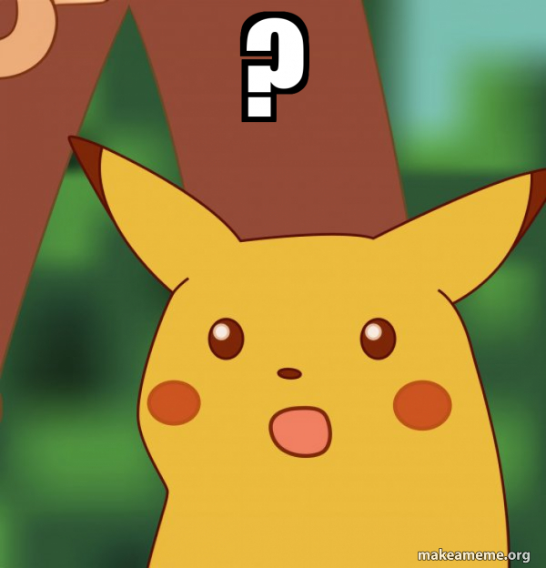 Surprised Pikachu Meme Generator