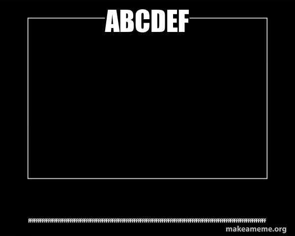 abcdef ...