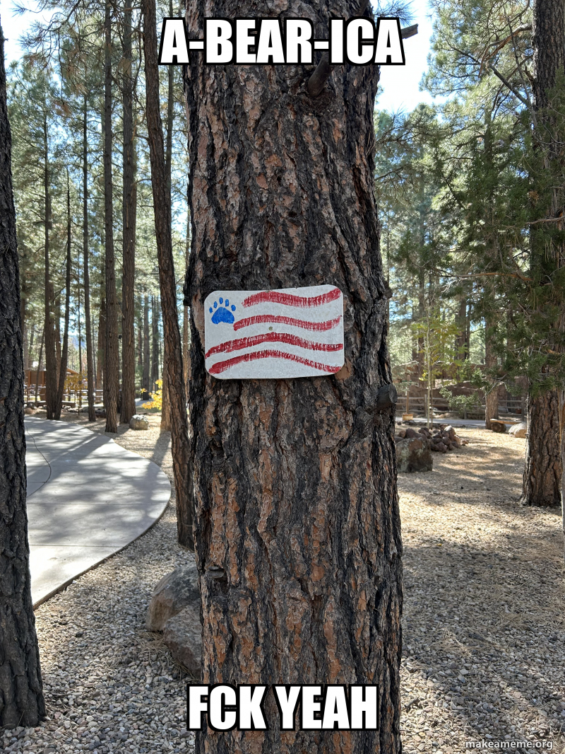 A-Bear-ica Fck yeah Meme Generator