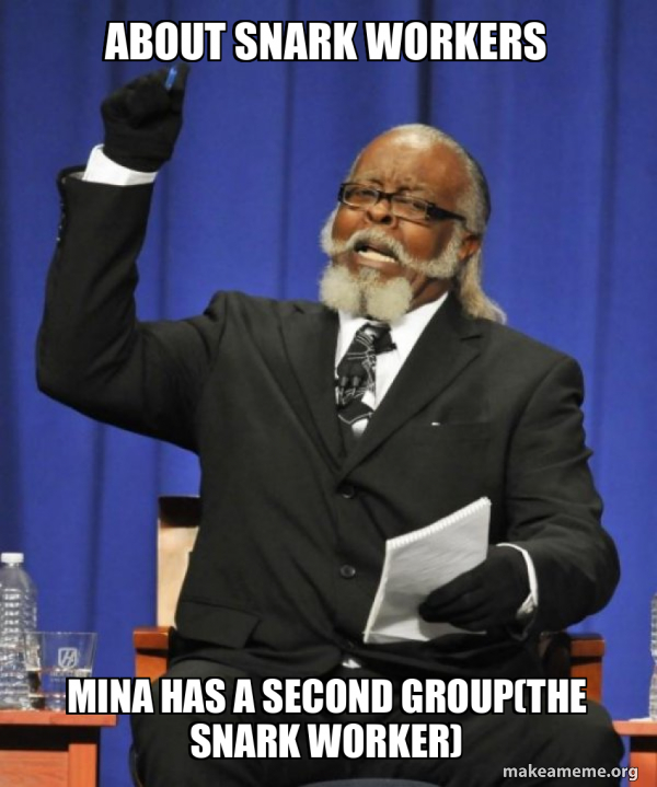 about snark workers mina has a second group(the snark worker) - Too ...