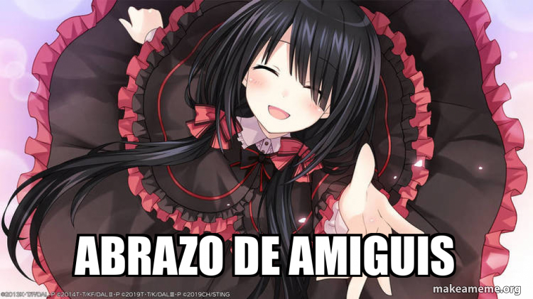Abrazo de amiguis Meme Generator