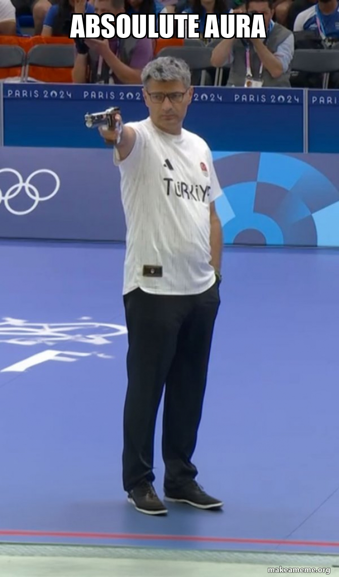 ABSOULUTE AURA - Yusuf Dikec Meme Generator