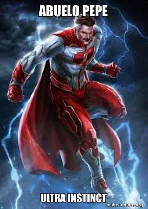 ABuelo PePe Ultra instinct Meme Generator