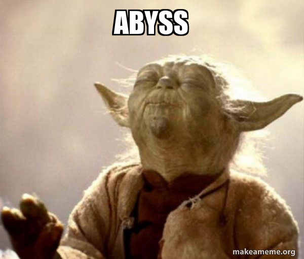abyss - Yoda Smell Meme Generator